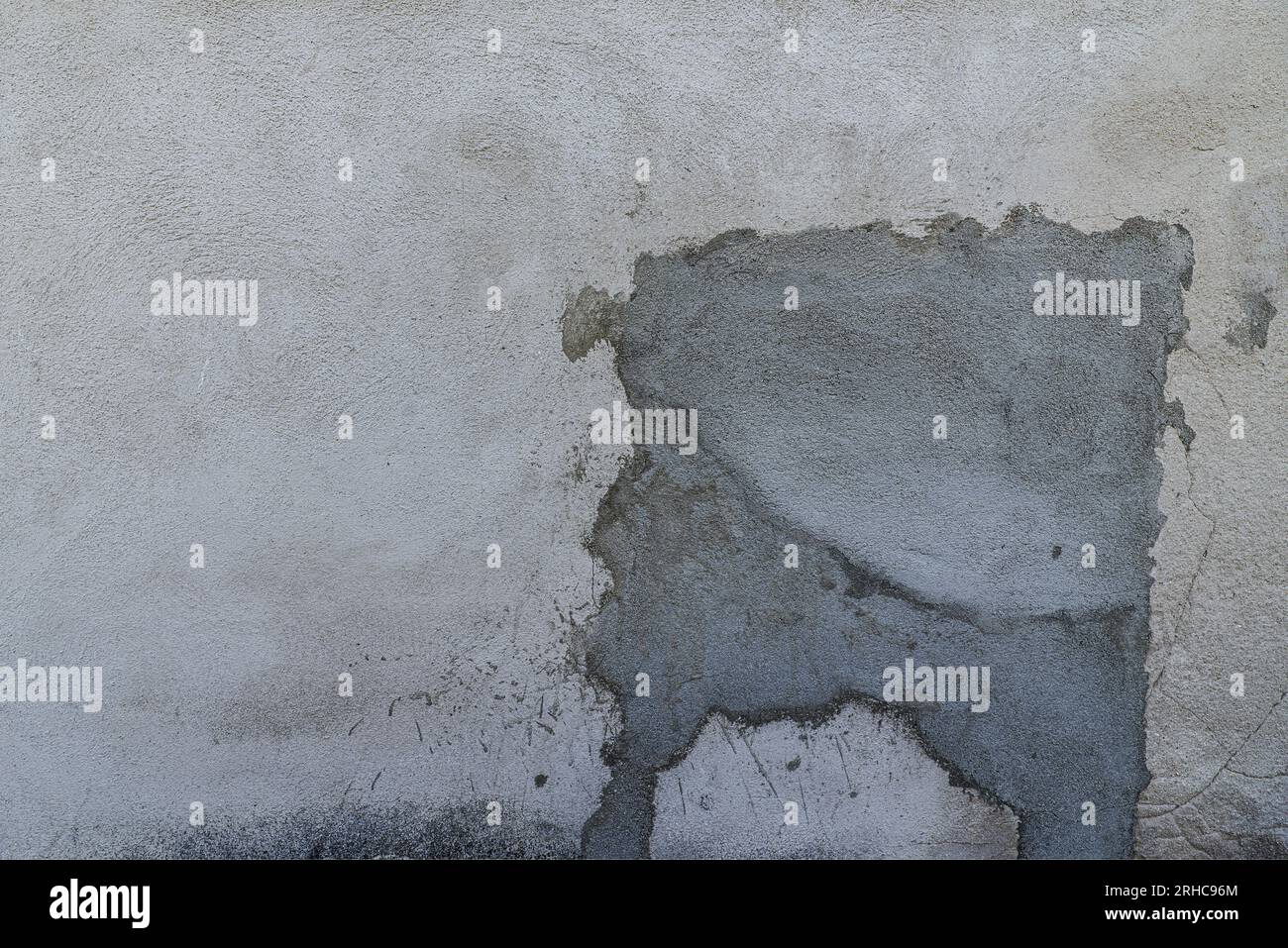 Cement wall with a lot of repair and a lot of texture. Vector cement ...