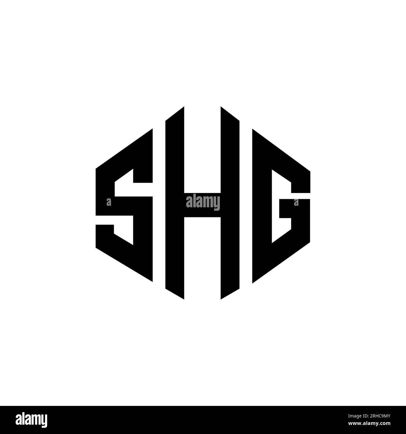 Shg letter logo hi-res stock photography and images - Alamy