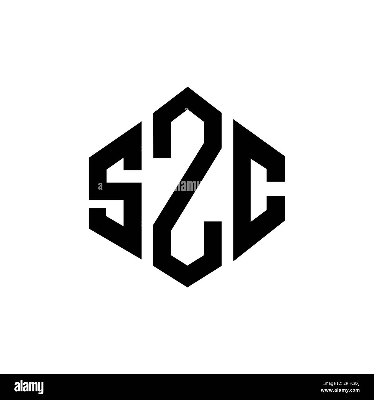 Szc hexagon logo hi-res stock photography and images - Alamy