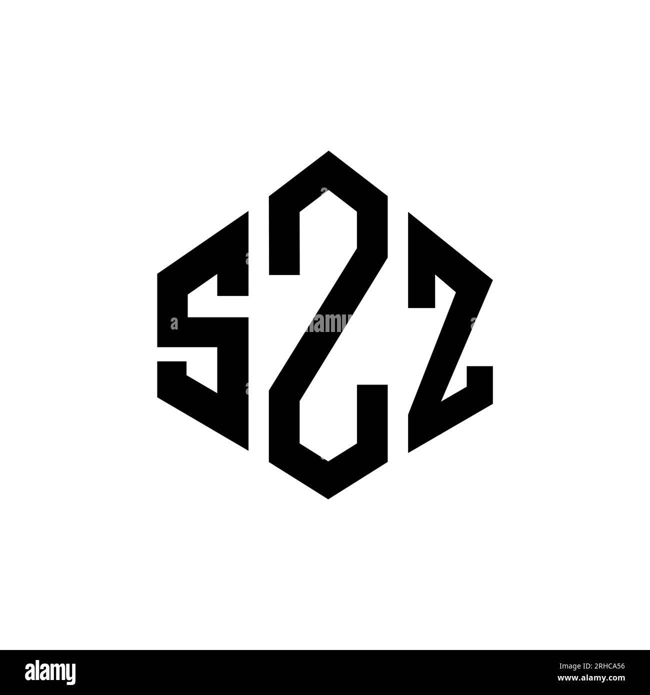 Szz letter logo Stock Vector Images - Alamy
