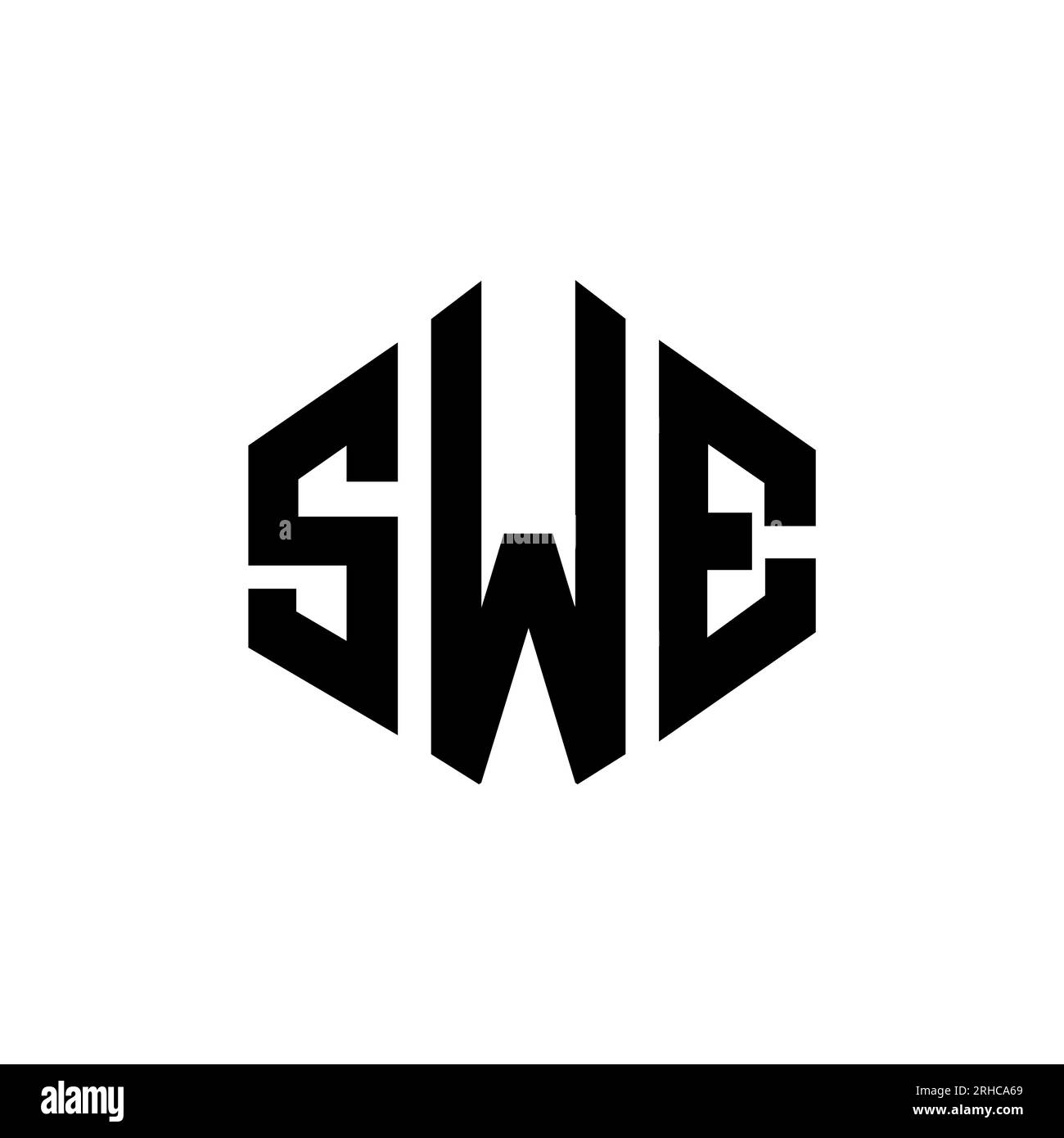 Swe letter logo Stock Vector Images - Alamy