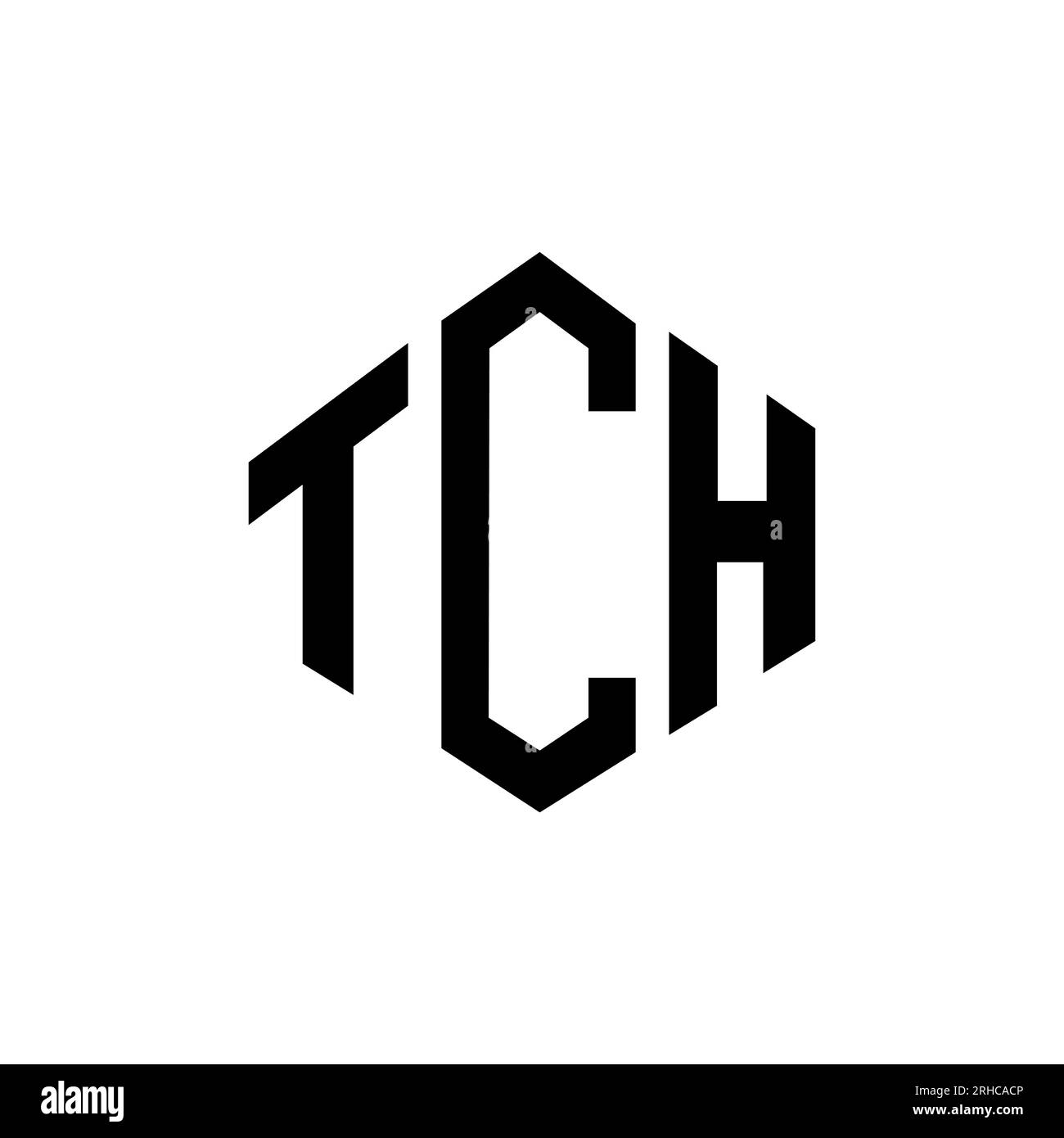 Tch logo design hi-res stock photography and images - Alamy