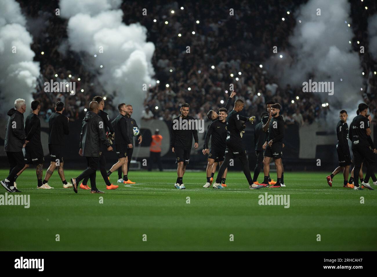 Sao Paulo, Sao Paulo, Brasil. 15th Aug, 2023. (SPO) Training Session of ...