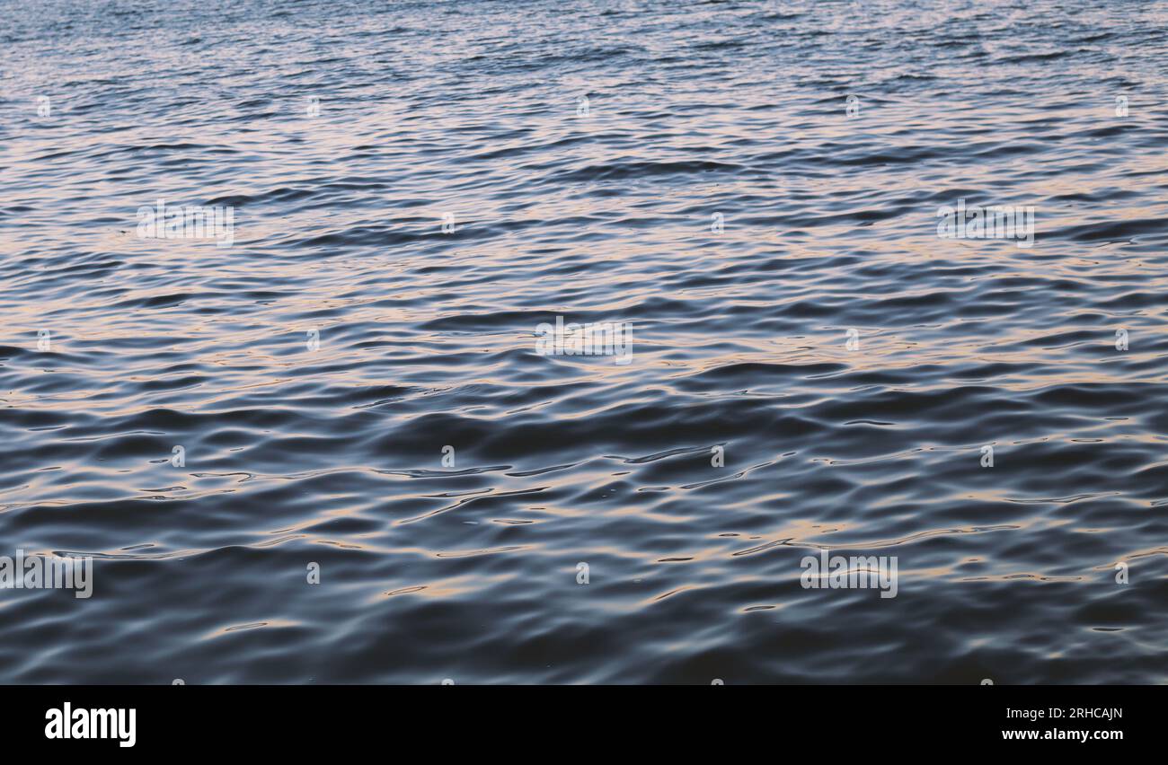 Calm wavy water sea surface hi-res stock photography and images - Alamy