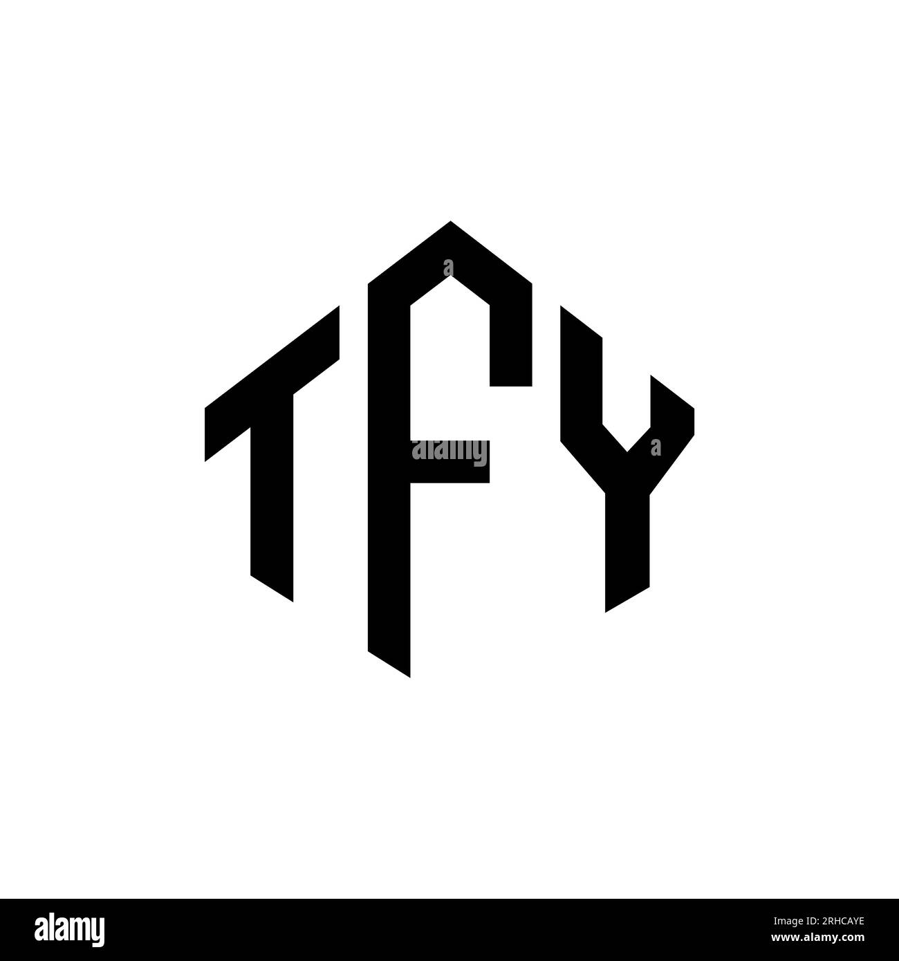 Tfy logo design hi-res stock photography and images - Alamy
