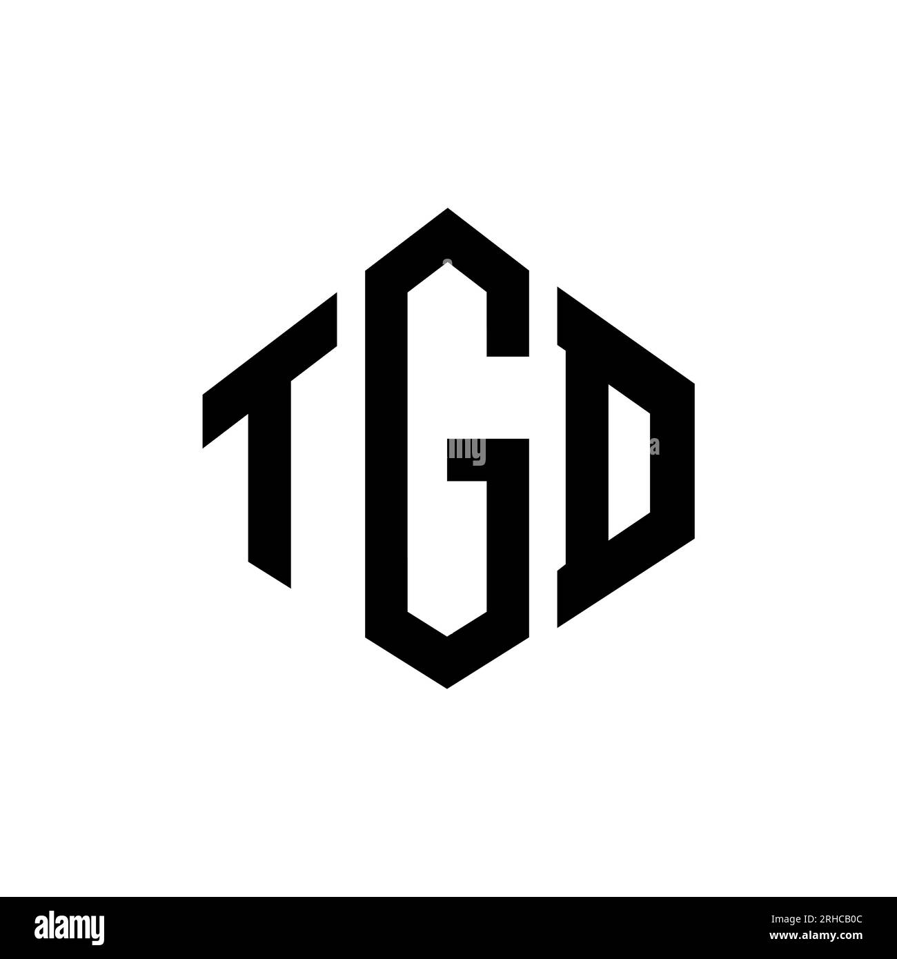 Tgd logo design hi-res stock photography and images - Alamy