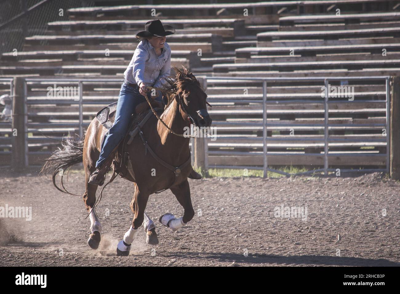 Augusta american legion rodeo hi-res stock photography and images - Alamy