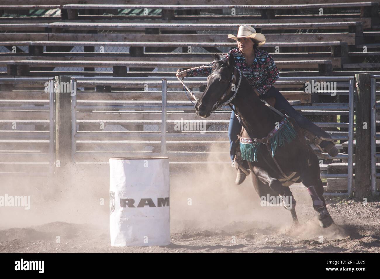 Augusta american legion rodeo hi-res stock photography and images - Alamy
