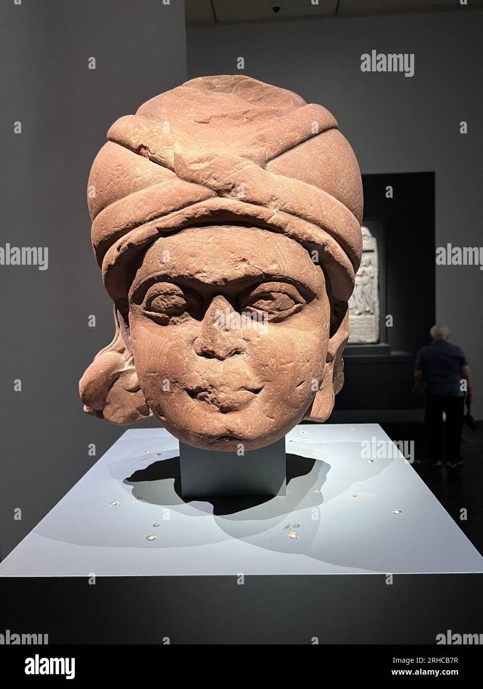 Head of a yaksha: Mathura, Uttar Pradesh Shunga, 1st century BCE ...