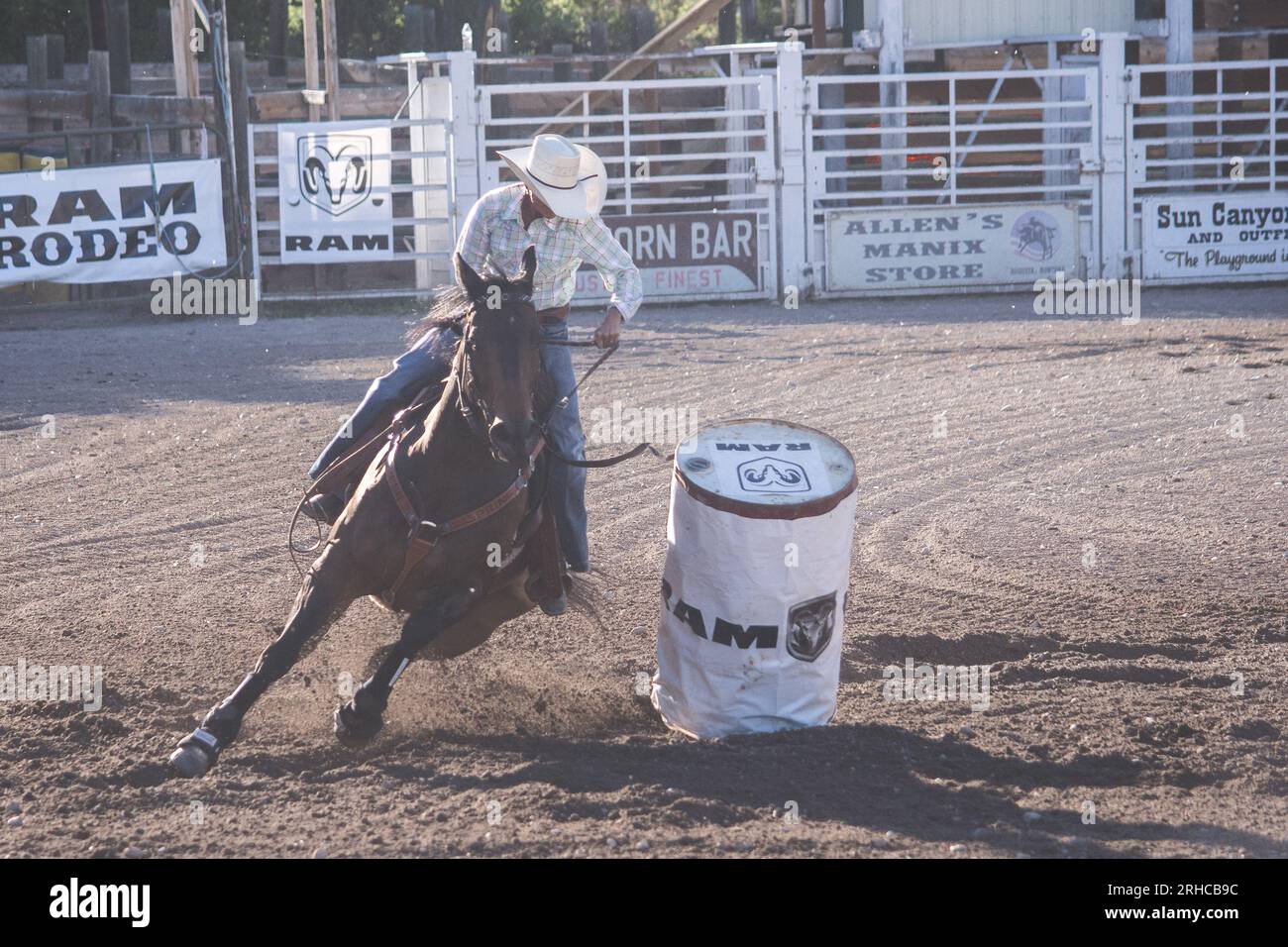 Augusta american legion rodeo hi-res stock photography and images - Alamy
