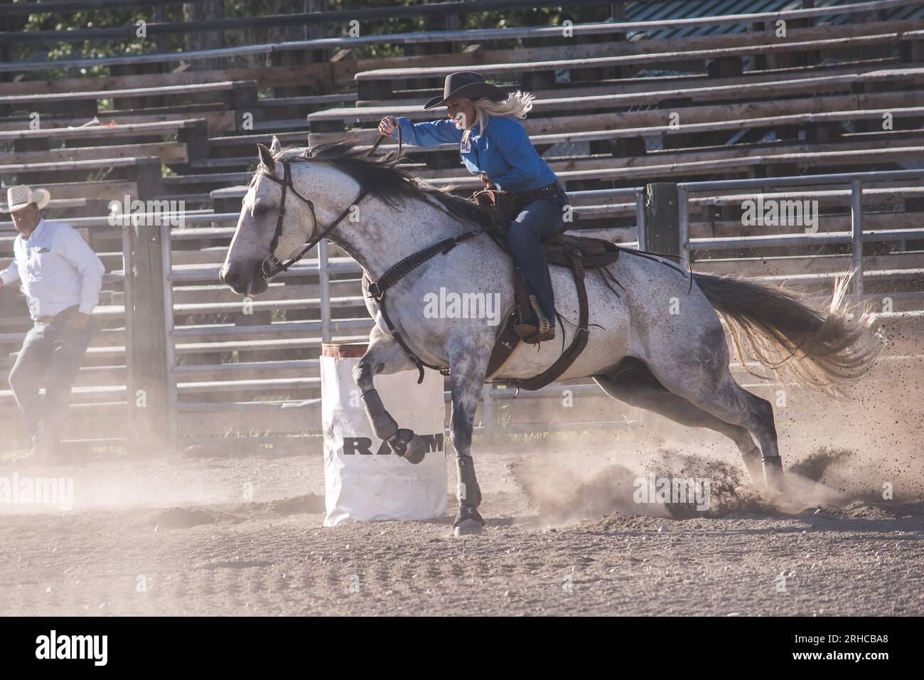 Augusta american legion rodeo hi-res stock photography and images - Alamy