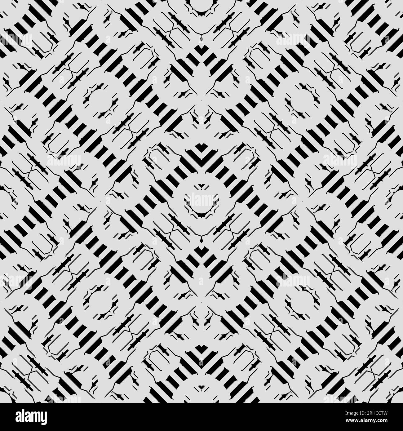 Art deco geometric abstract seamless pattern vector illustration Stock ...