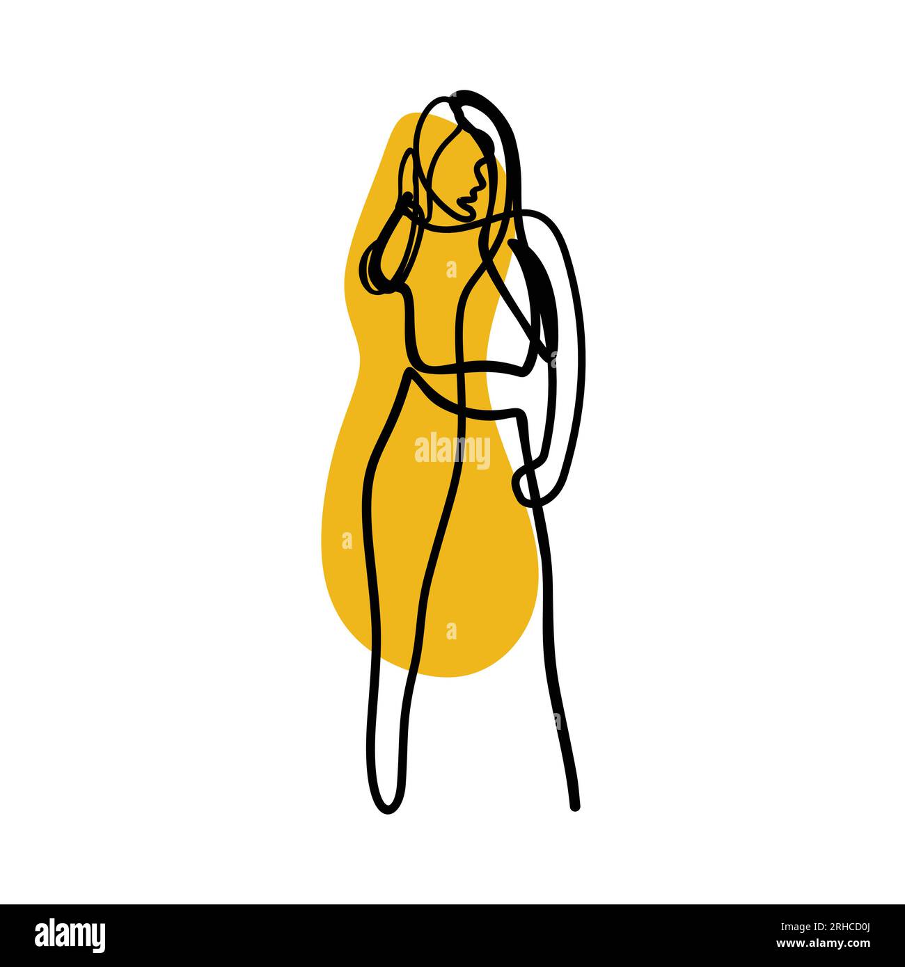 Pretty women Stock Vector Images - Alamy