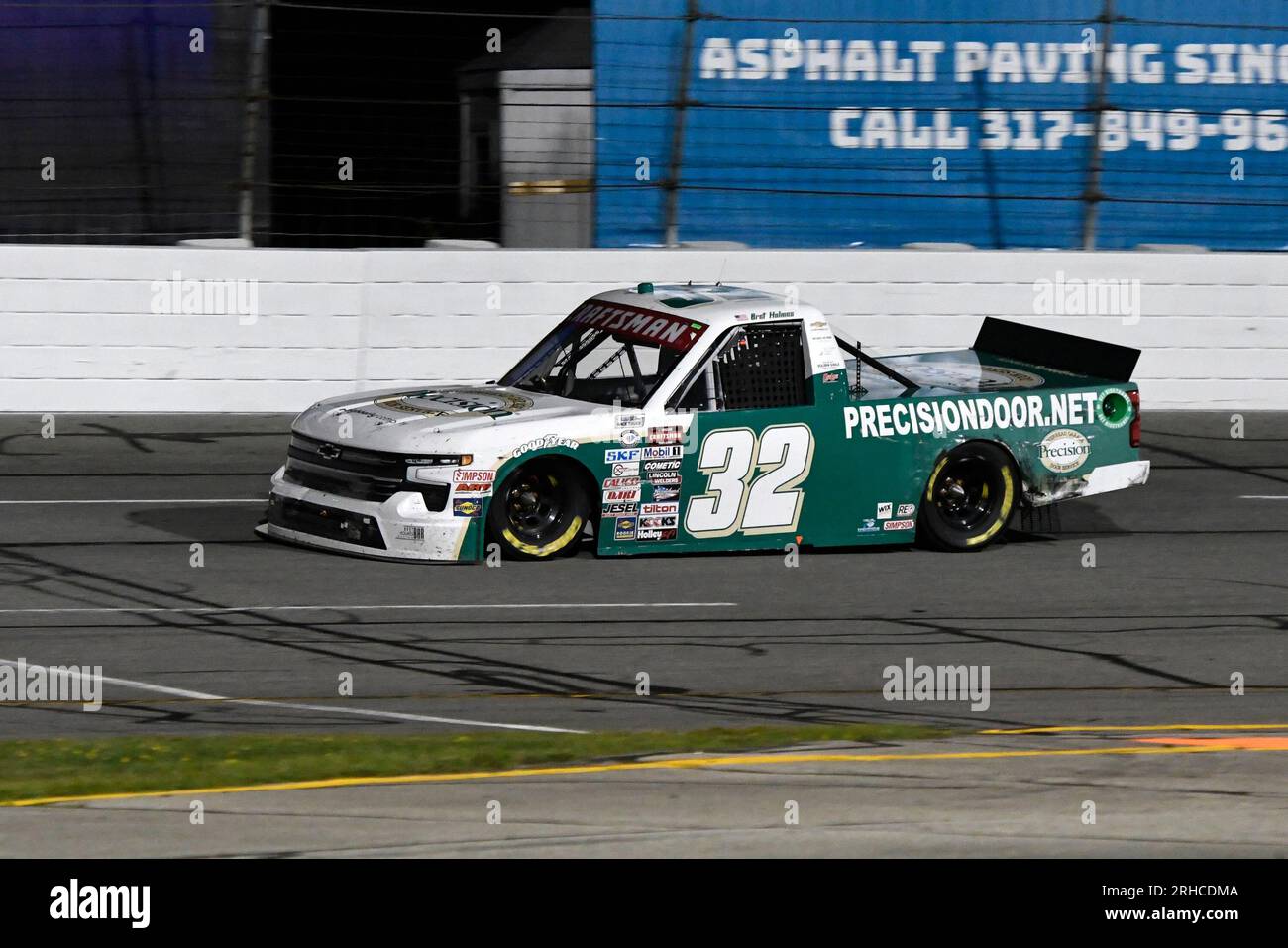 INDIANAPOLIS, IN - AUGUST 11: Bret Holmes (#32 Bret Holmes Racing ...