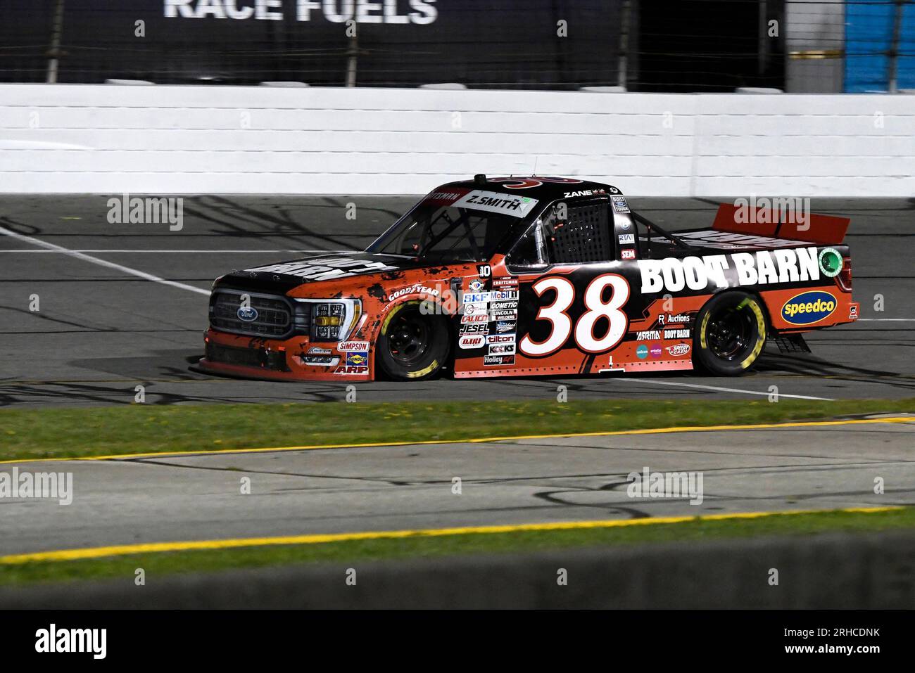 INDIANAPOLIS, IN - AUGUST 11: Zane Smith (#38 Front Row Motorsports ...
