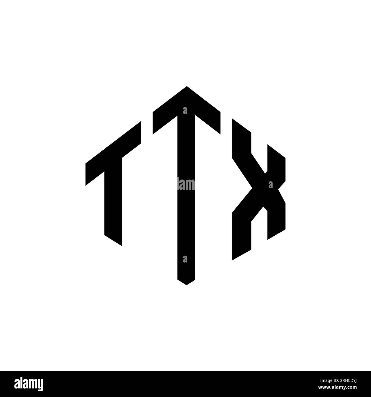 Ttx logo design hi-res stock photography and images - Alamy