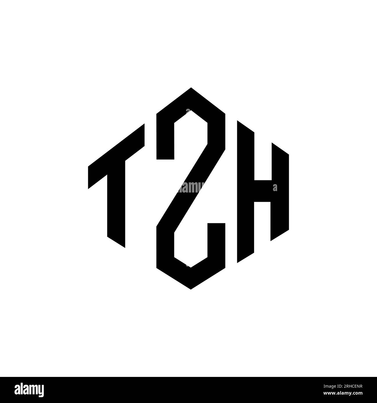 Tzh logo Stock Vector Images - Alamy