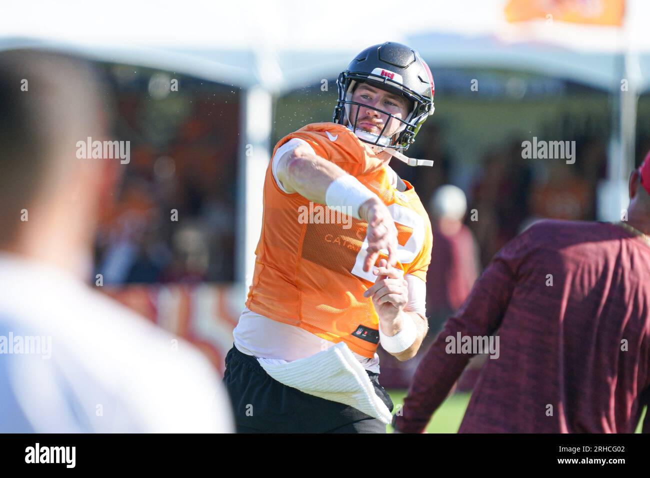 Tampa, Florida, USA, August 14, 2023, Tampa Bay Buccaneers quarterback ...