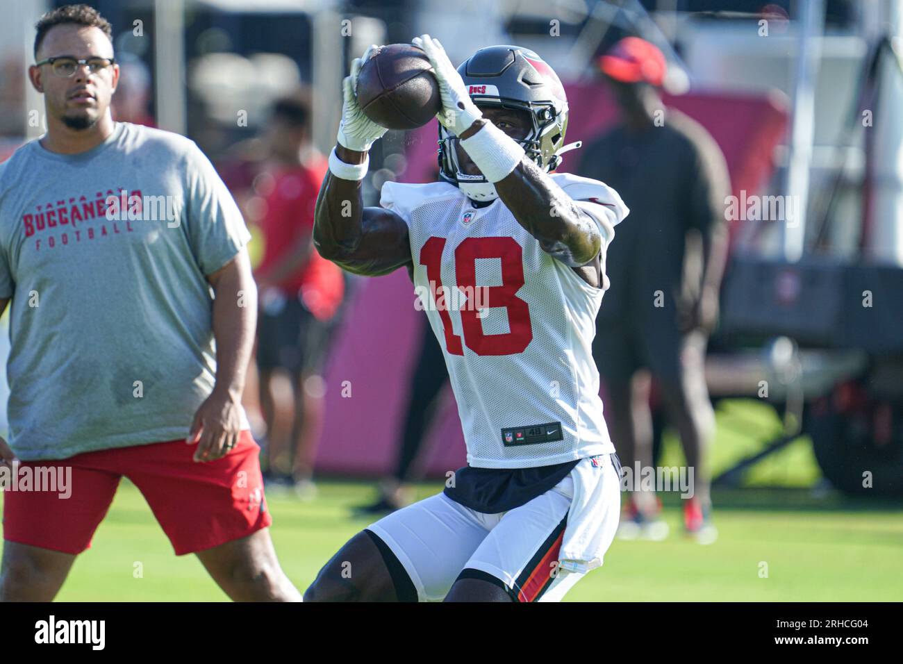 Tampa, Florida, USA, August 14, 2023, Tampa Bay Buccaneers player Rakim ...