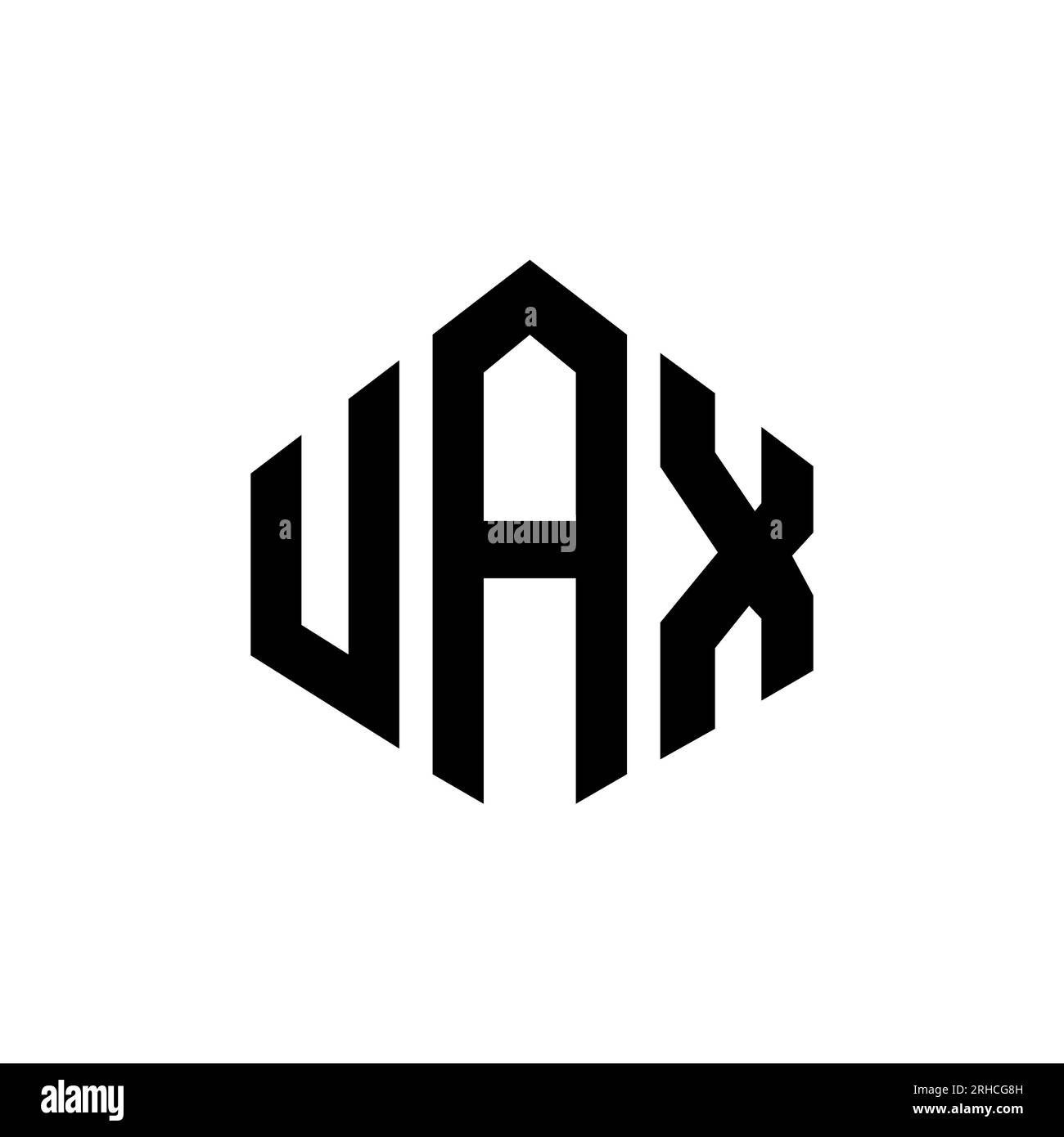Uax logo design hi-res stock photography and images - Alamy