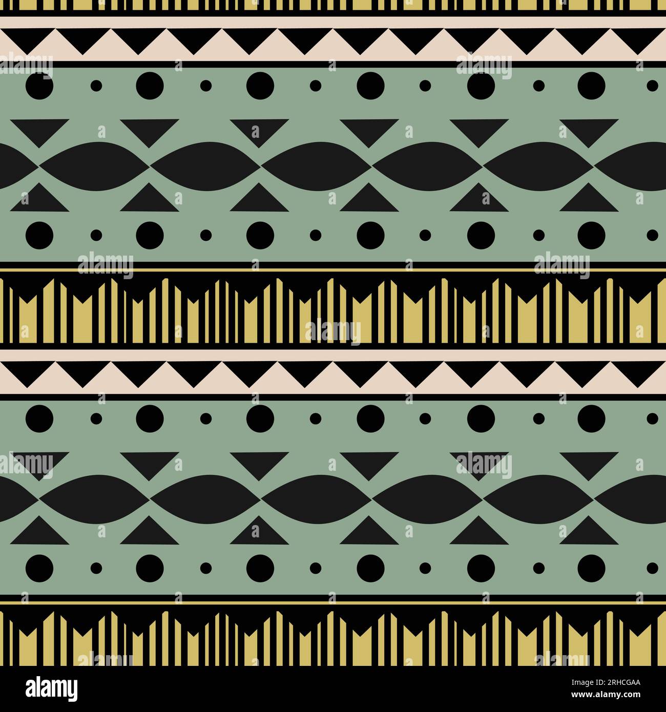 Maya motif geometric drawing seamless pattern colorful background for ...