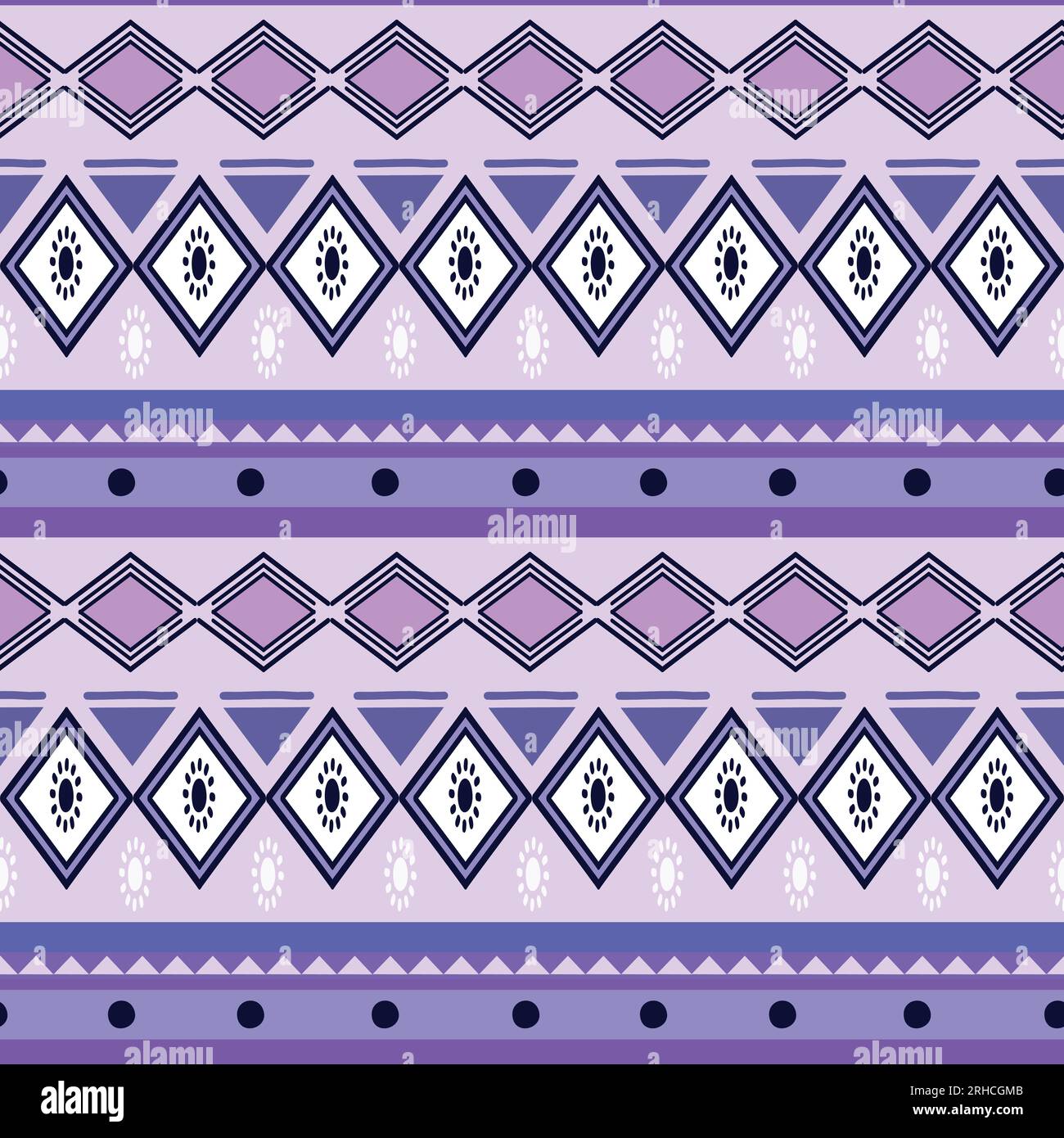 Purple Aztec Print Background