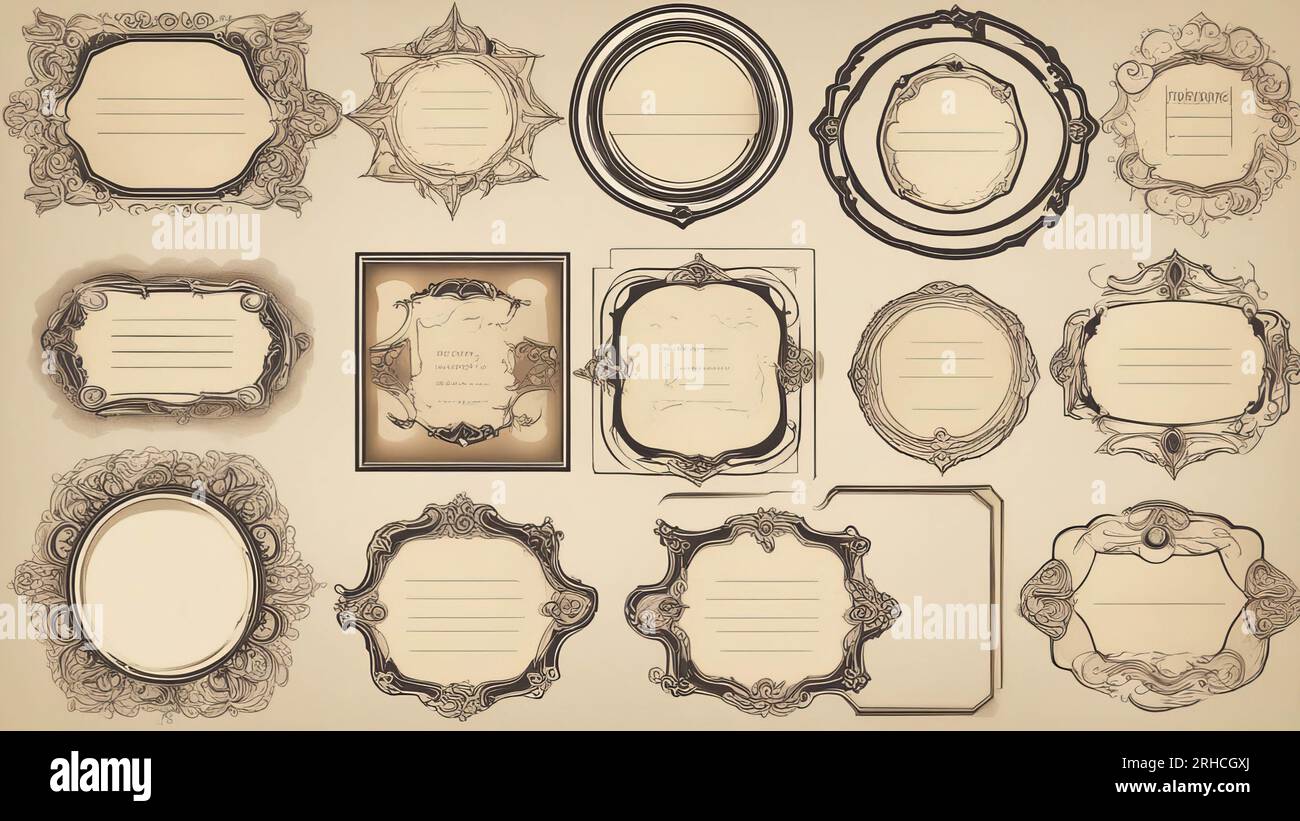 Frame Vintage Shape