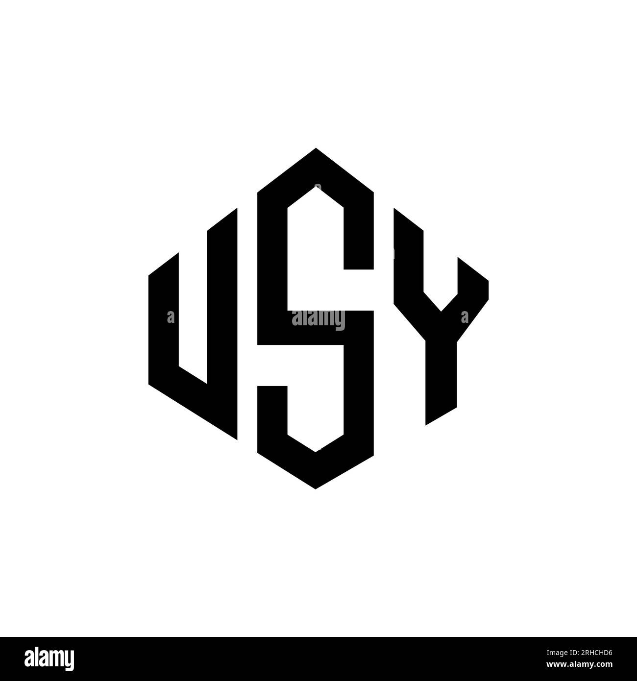 Usy monogram Stock Vector Images - Alamy