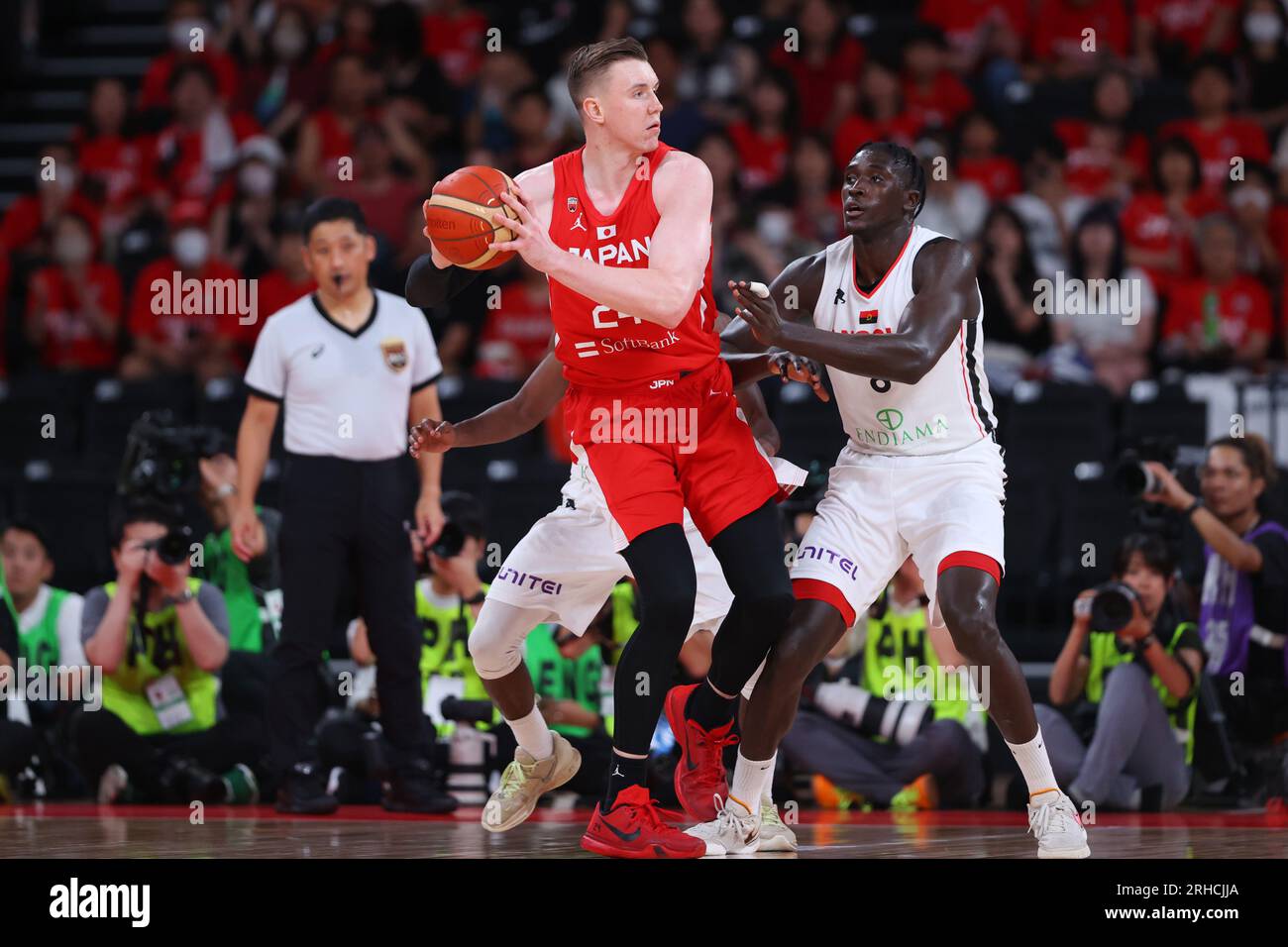 Tokyo, Japan. 15th Aug, 2023. Josh Hawkinson (JPN) Basketball ...