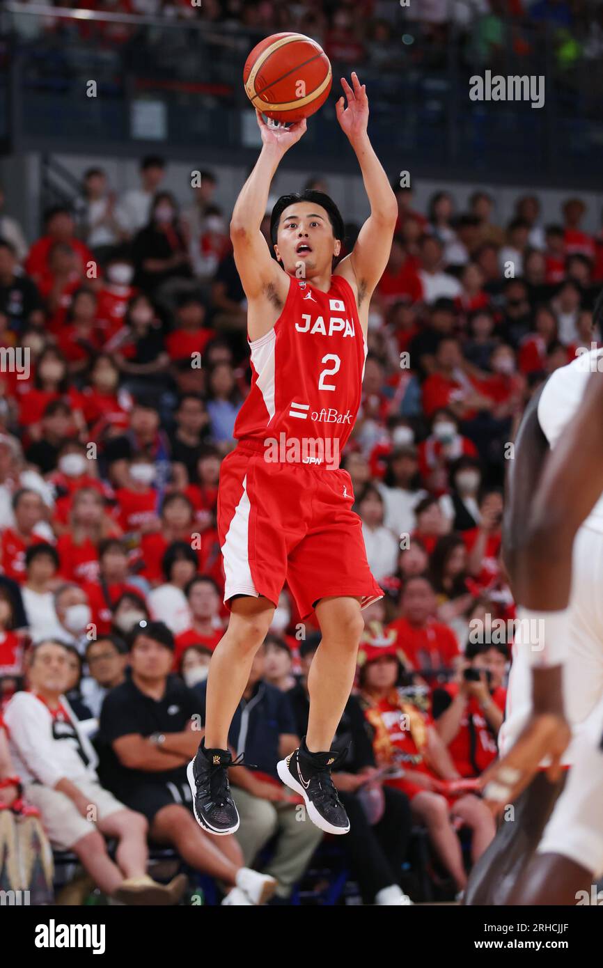 Tokyo, Japan. 15th Aug, 2023. Yuki Togashi (JPN) Basketball : SoftBank ...