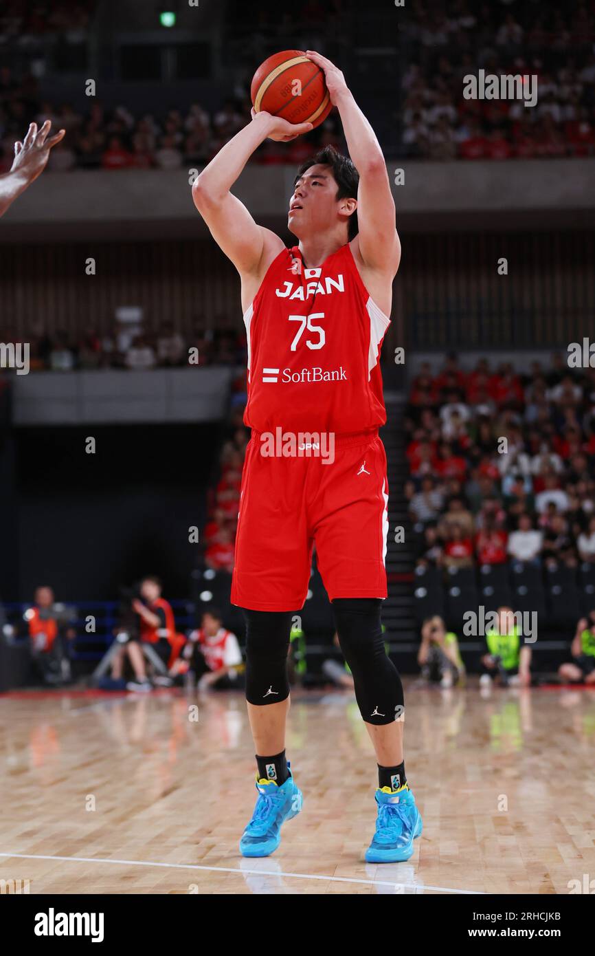 Tokyo, Japan. 15th Aug, 2023. Soichiro Inoue (JPN) Basketball ...