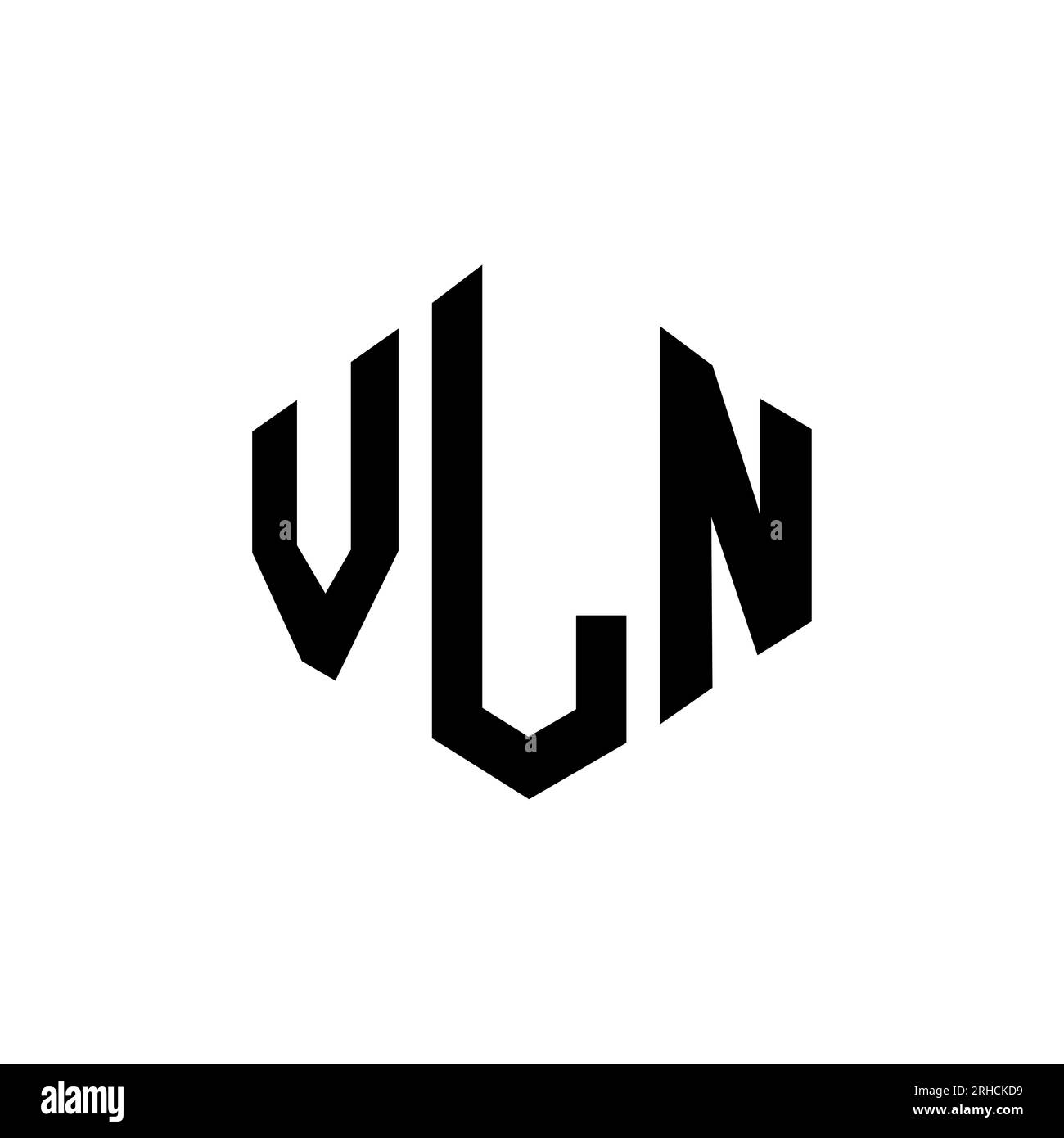Vln logo design Cut Out Stock Images & Pictures - Alamy
