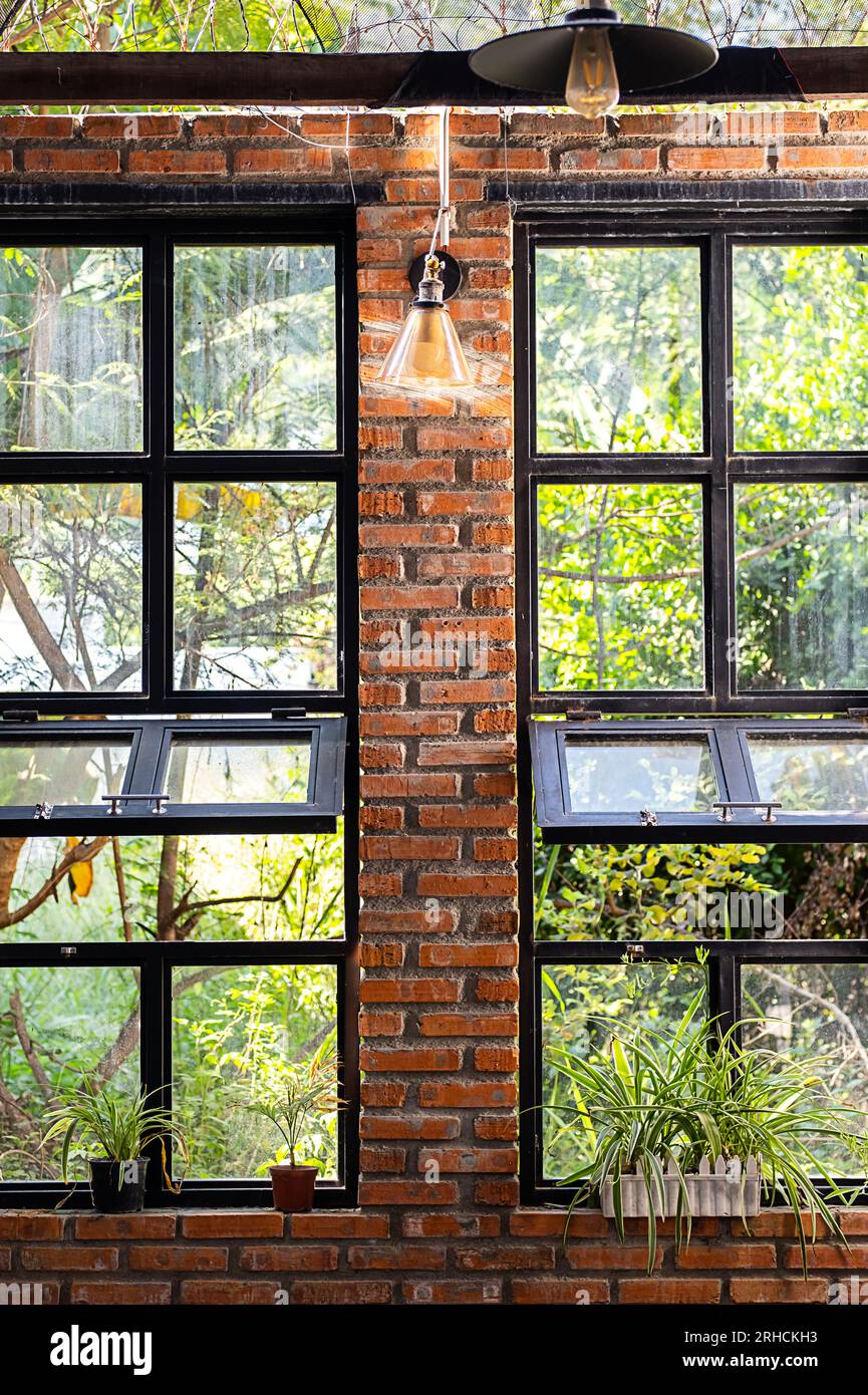 Modern workshop big windows hi-res stock photography and images - Alamy