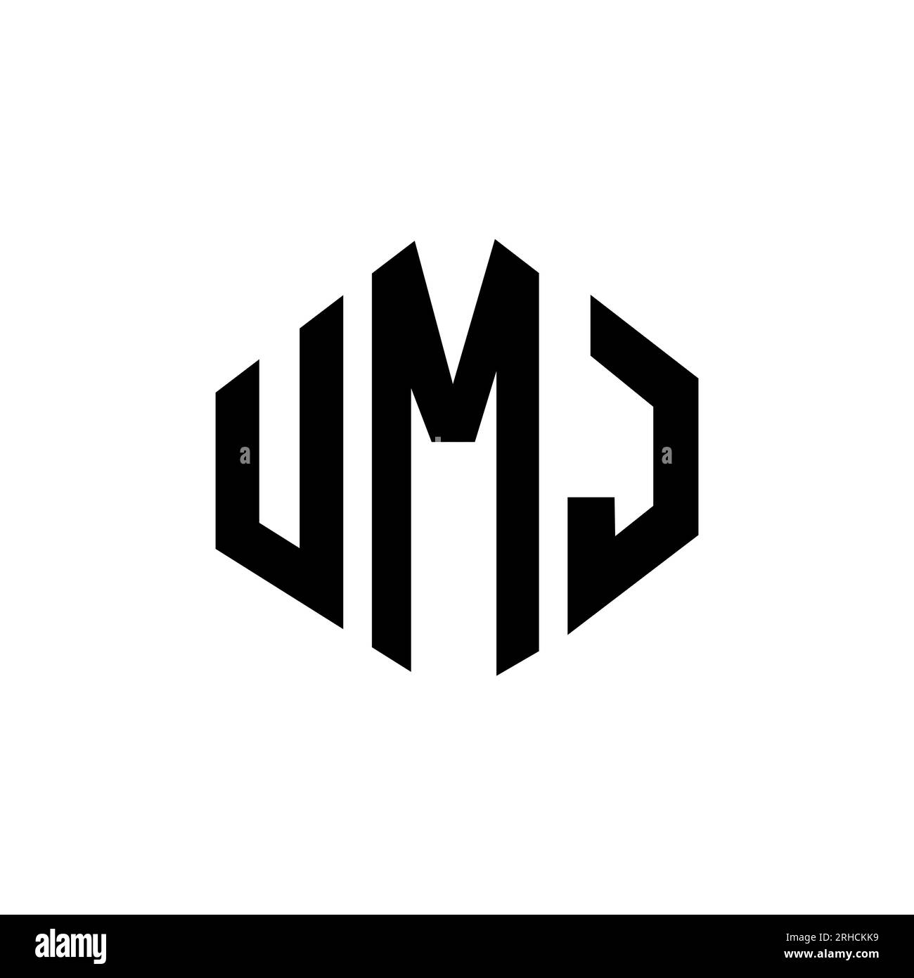 Umj letter Stock Vector Images - Alamy