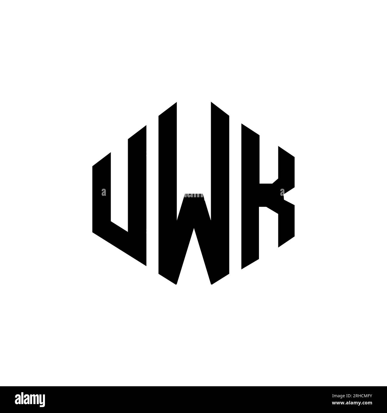 Uwk logo design hi-res stock photography and images - Alamy