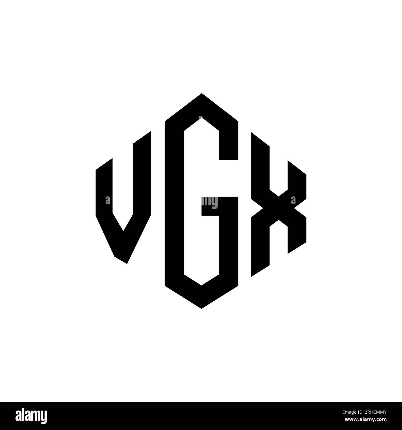 Vgx logo design hi-res stock photography and images - Alamy