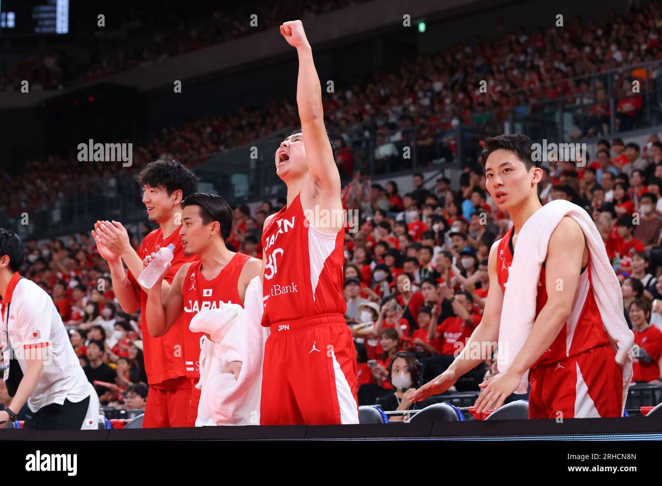Tokyo, Japan. 15th Aug, 2023. (L to R) Makoto Hiejima, Yuki Togashi ...