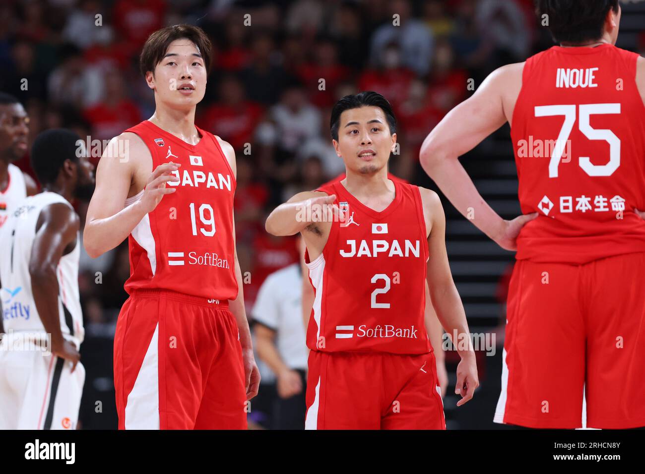 Tokyo, Japan. 15th Aug, 2023. (L to R) Yudai Nishida, Yuki Togashi (JPN ...