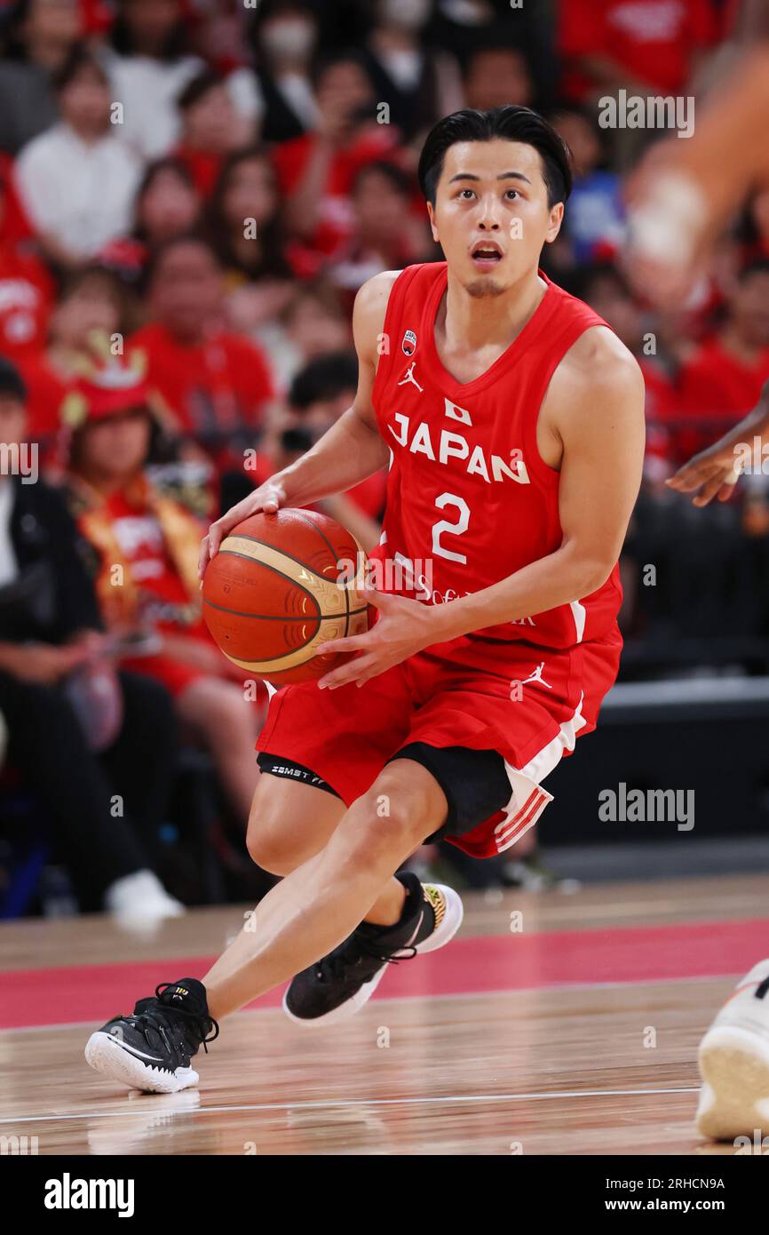 Tokyo, Japan. 15th Aug, 2023. Yuki Togashi (JPN) Basketball : SoftBank ...