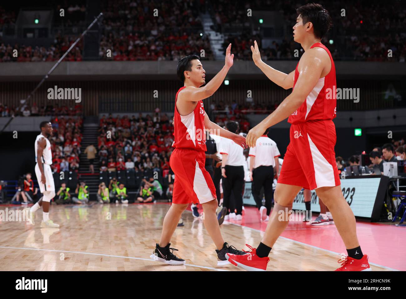 Tokyo, Japan. 15th Aug, 2023. (L to R) Yuki Togashi, Shuta Hara (JPN ...