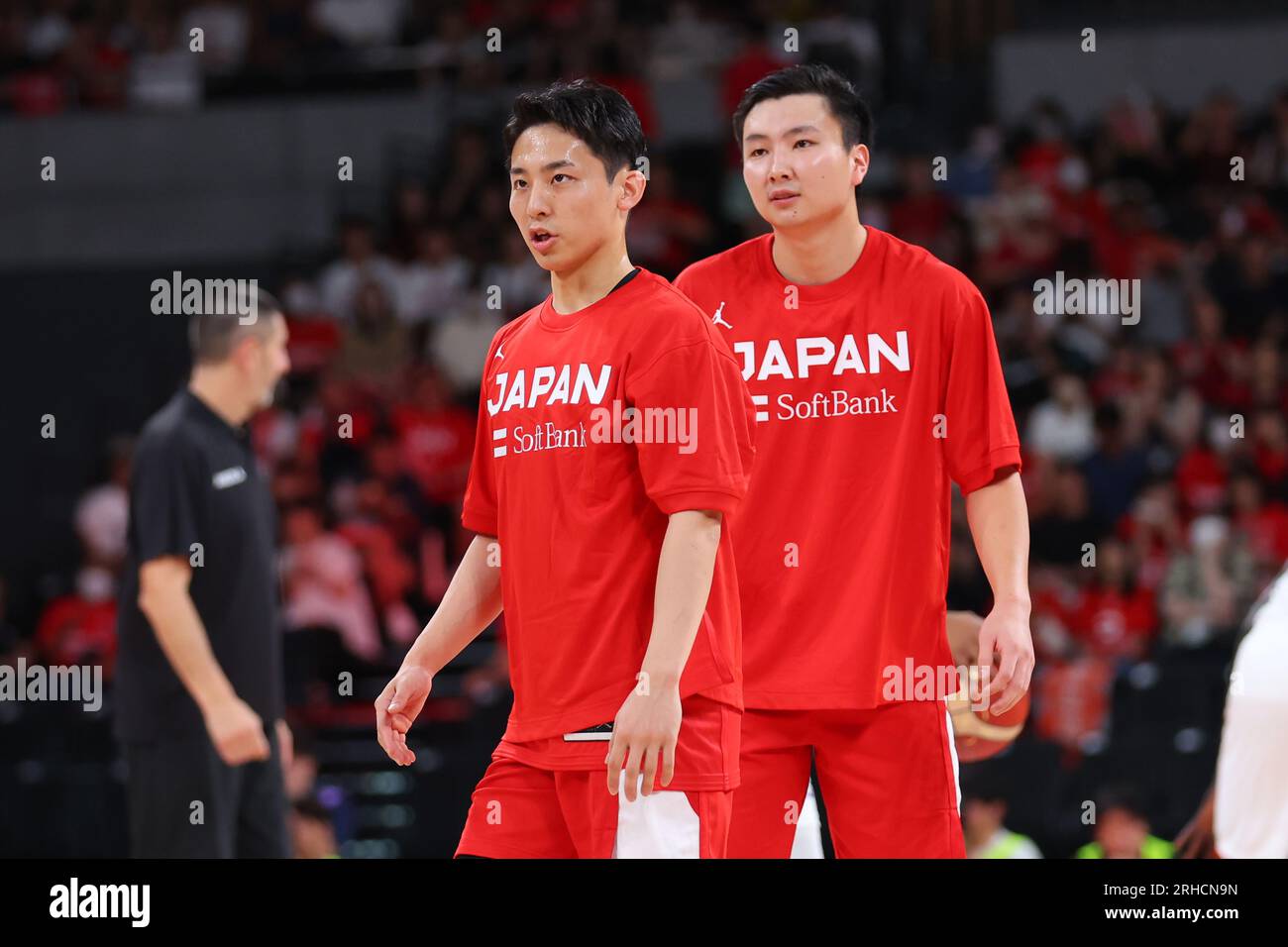 Tokyo, Japan. 15th Aug, 2023. (L to R) Yuki Kawamura, Keisei Tominaga ...