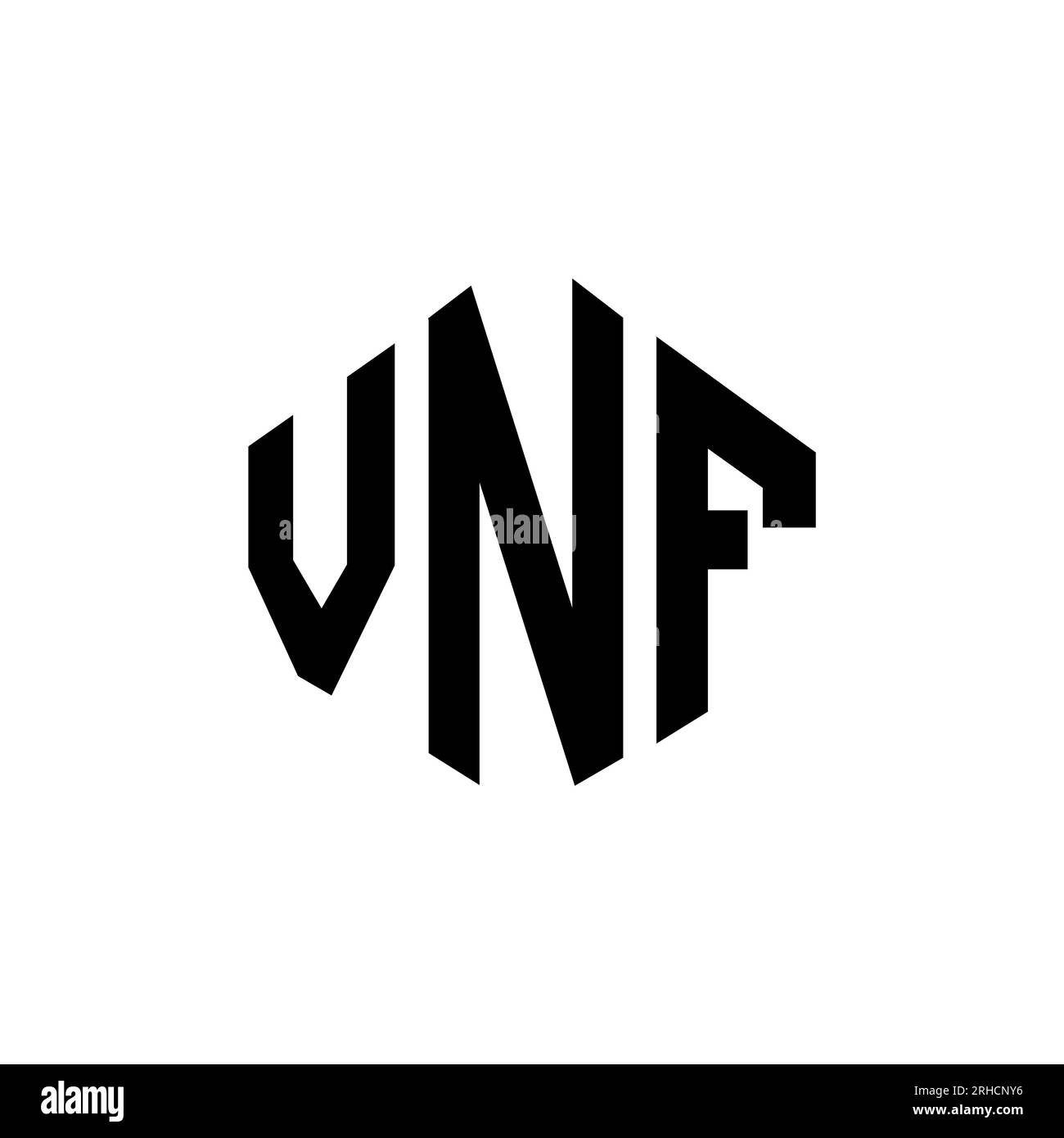 Vnf letter hi-res stock photography and images - Alamy