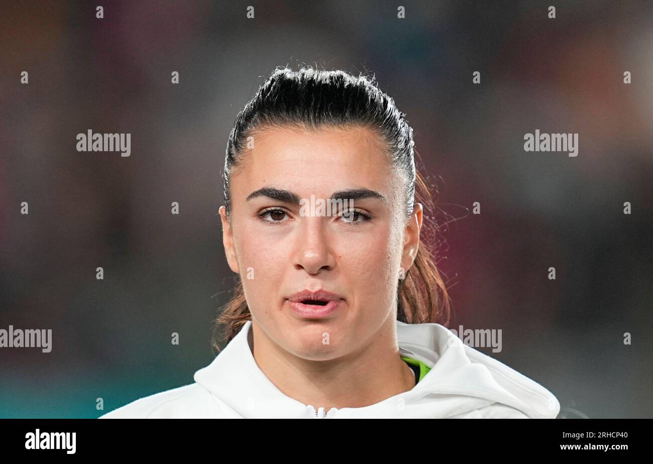 August 15 2023: Zecira Musovic (Sweden) looks on during a game, at ...