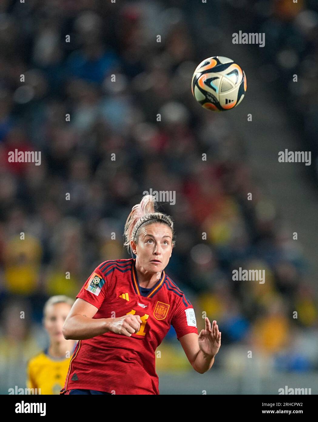 August 15 2023: Alexia Putellas (Spain) heads during a game, at, . Kim ...