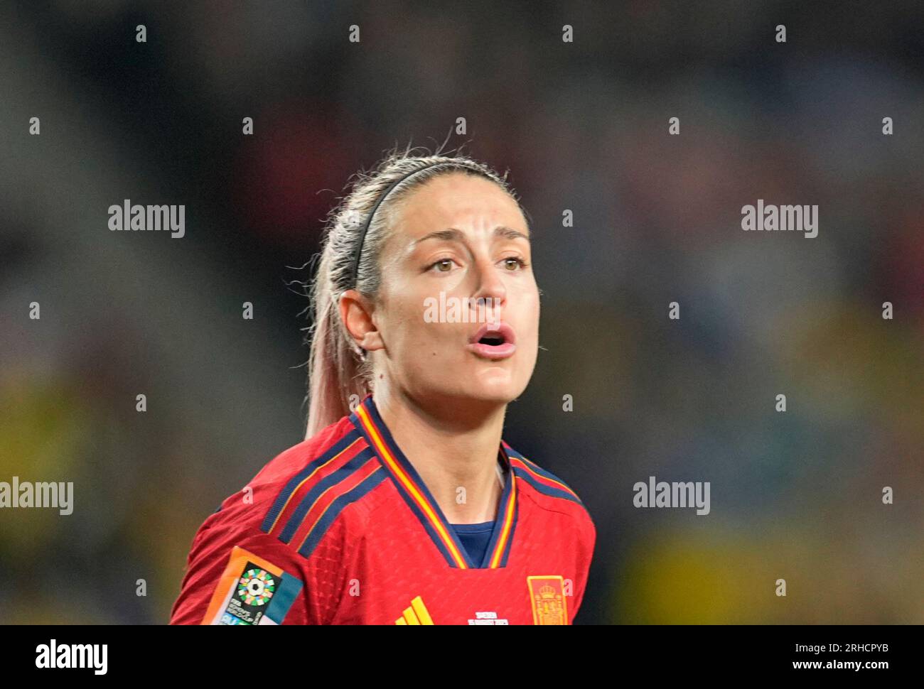 August 15 2023: Alexia Putellas (Spain) looks on during a game, at ...