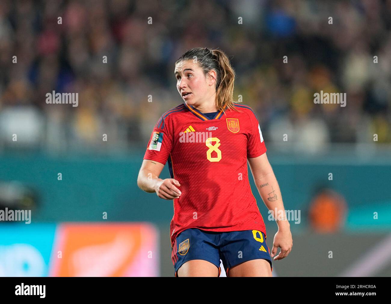 August 15 2023: Mariona Caldentey (Spain) looks on during a game, at ...
