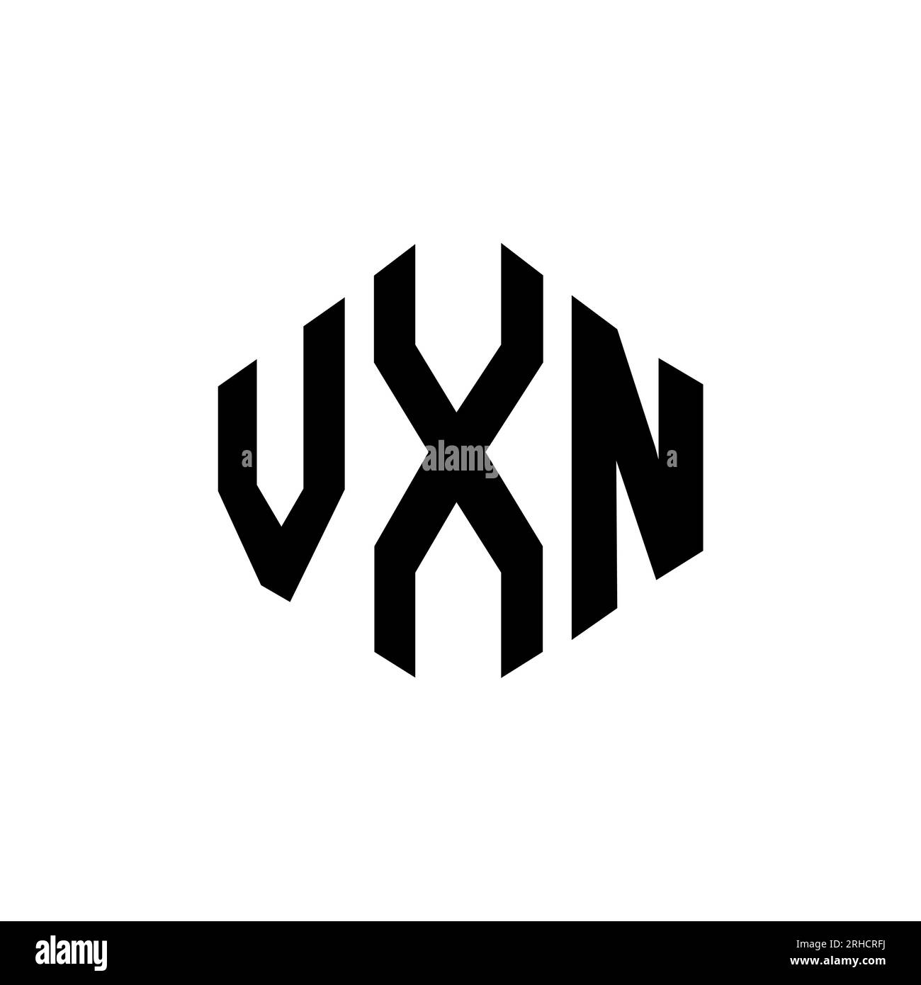 Vxn logo design hi-res stock photography and images - Alamy