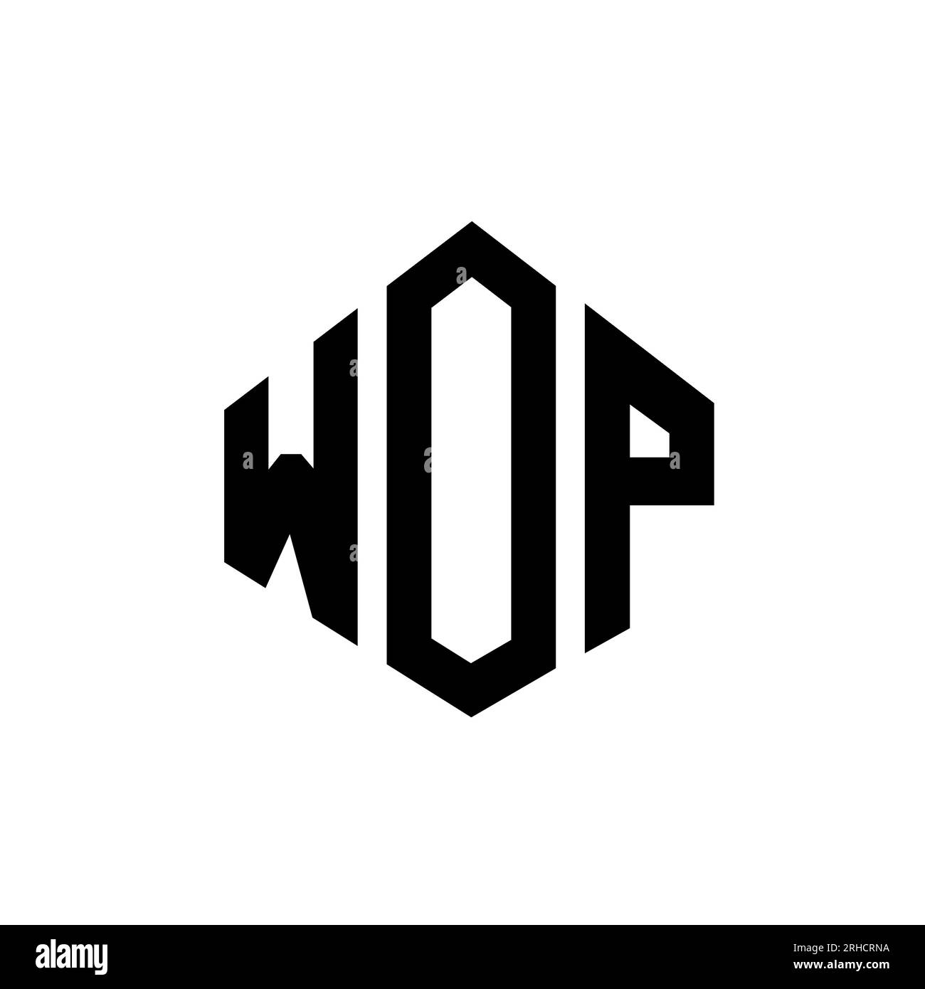 Wop hexagon Stock Vector Images - Alamy