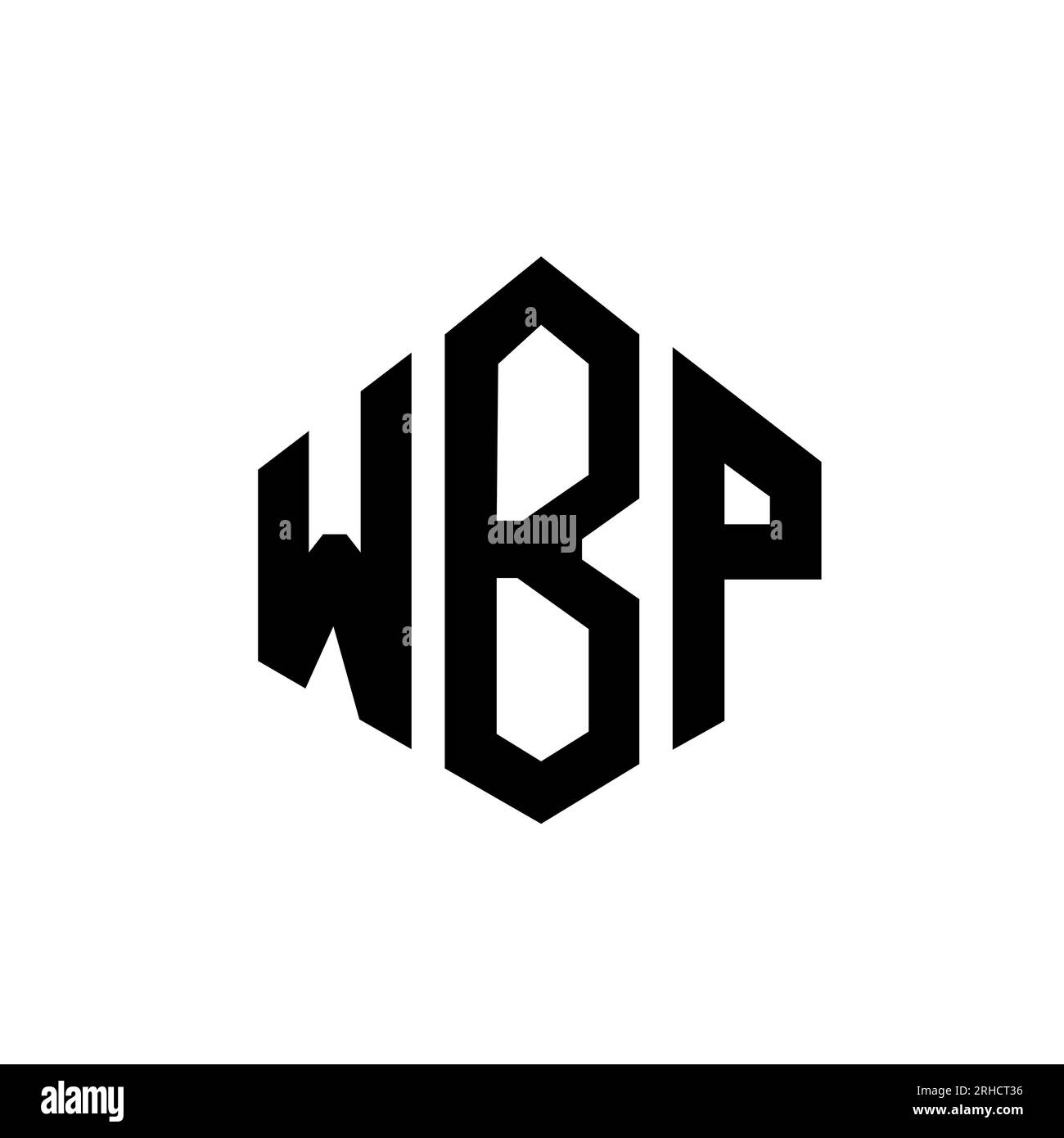 Wbp Letter Logo Design With Polygon Shape Wbp Polygon And Cube Shape