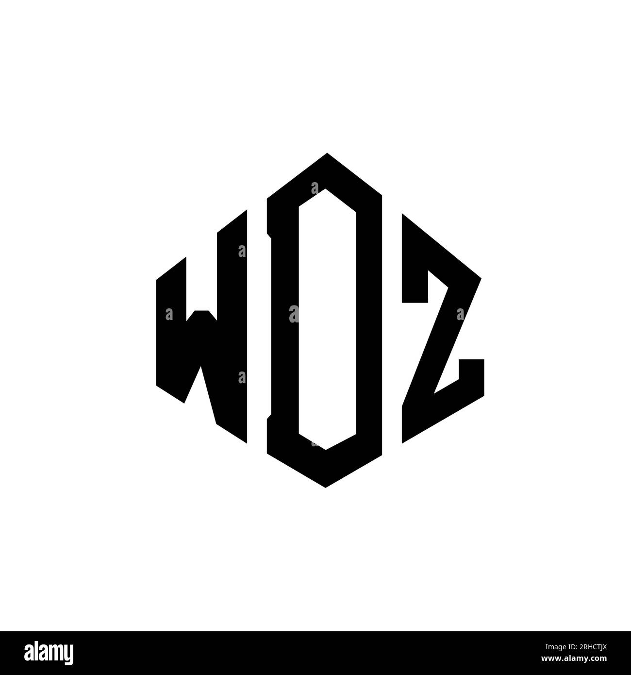 Wdz hexagon Stock Vector Images - Alamy